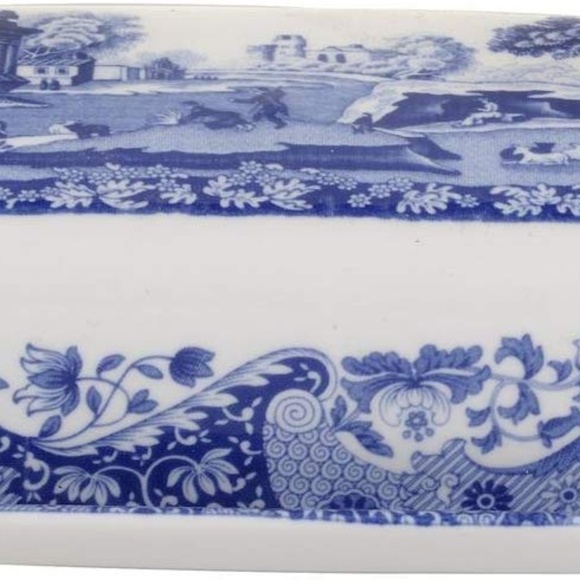 Spode | Dining | Spode Blue Italian Covered Butter Dish By Spode | Poshmark